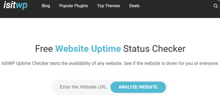 Free Website Uptime Checker - Easily Check Your Website Availability ...
