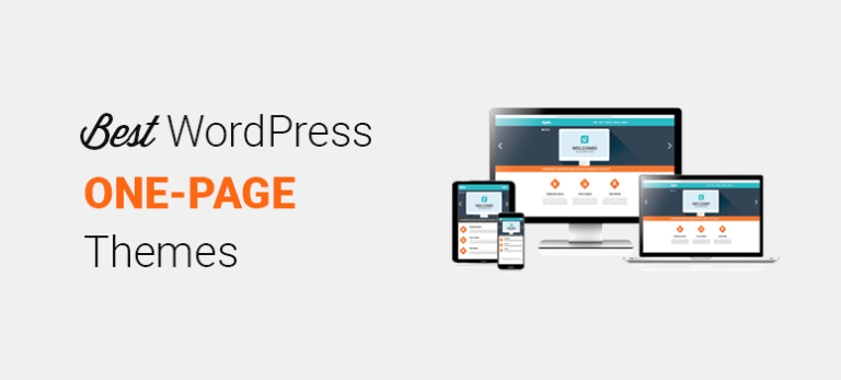 21 Best & Creative One-Page WordPress Themes (2024)