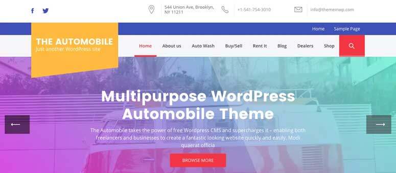 19 Best WordPress Automotive Themes for Auto Traders & Garages