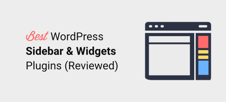 15 Best WordPress Plugins for Sidebars and Widgets