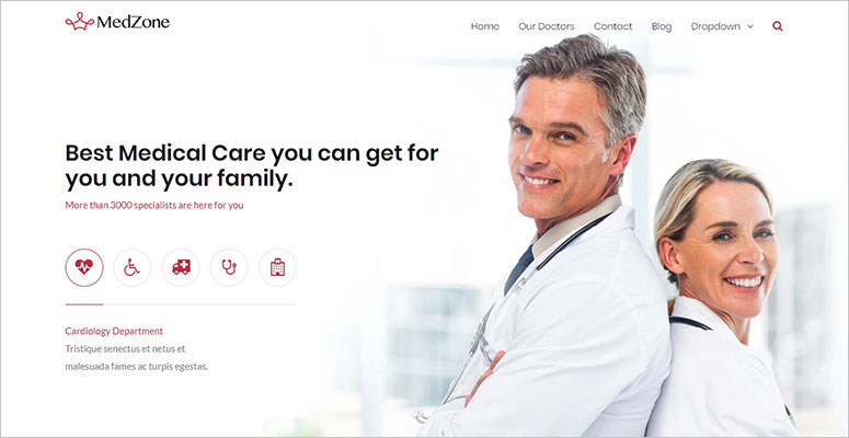 25 Best WordPress Themes for Medical and Health (2020)