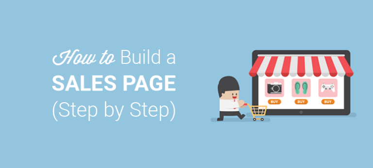 How to Build a Sales Page in WordPress (Step by Step)