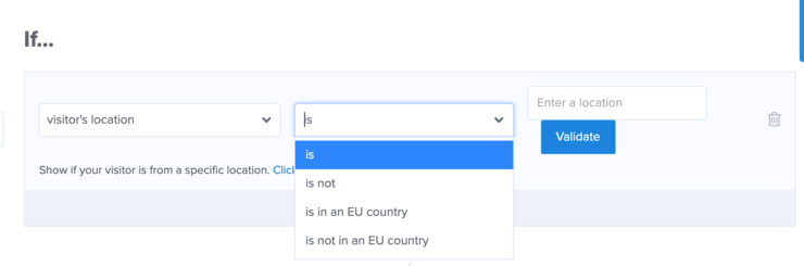 How to Create a Popup Based on Location