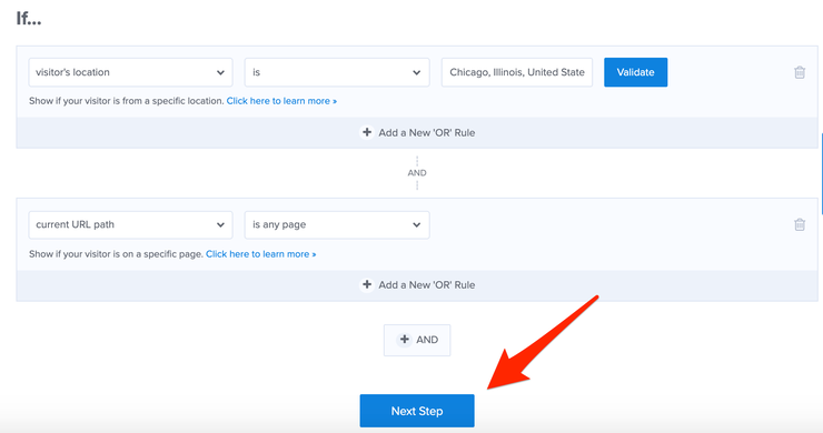 How to Create a Popup Based on Location