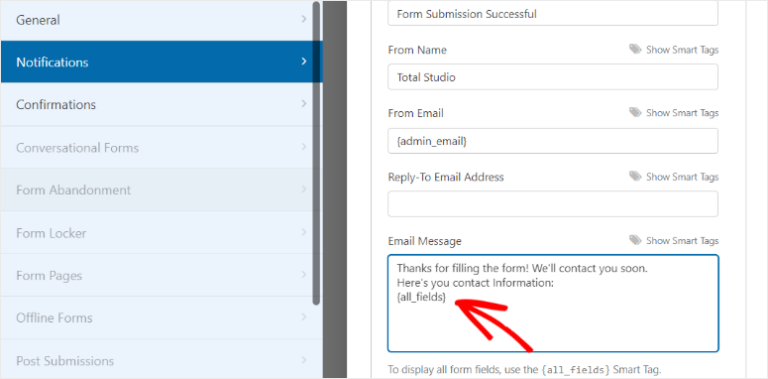 How to Set Up the Right Form Notifications & Confirmations?
