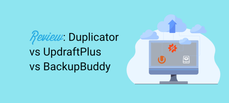 Duplicator Vs. UpdraftPlus Vs. Solid Backups – Which is Better? - IsItWP